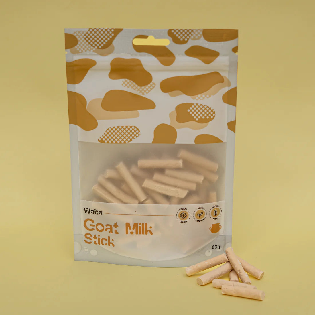 WAITA Goat Milk Sticks 60g - Gentle, Easily Digestible Pet Treats ...