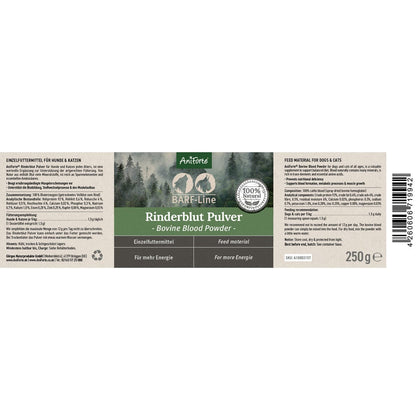 ANIFORTE Bovine Blood Powder 250g – Pets Villa