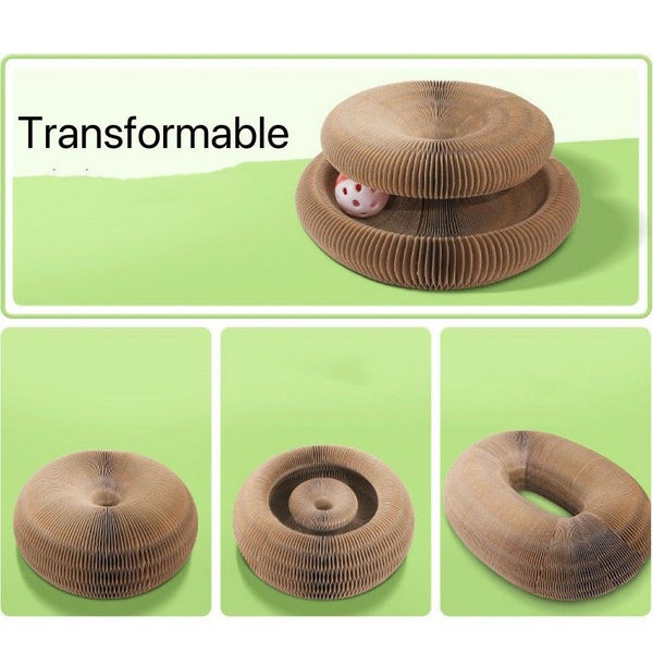 Magic Organ Transformable Cat Scratcher