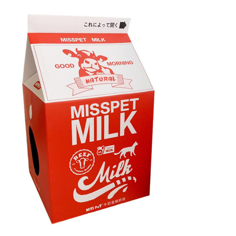 MISSPET Milk Box Cat Scratching Board