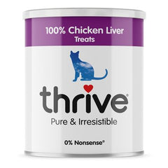 THRIVE Cat 100% Chicken Liver Maxi Tubes - 135g – Pets Villa